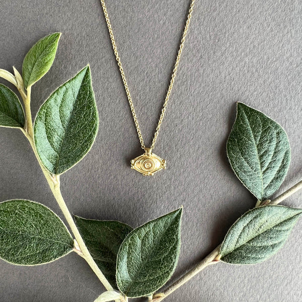 Protection Charm Necklace Gold – Astor & Orion